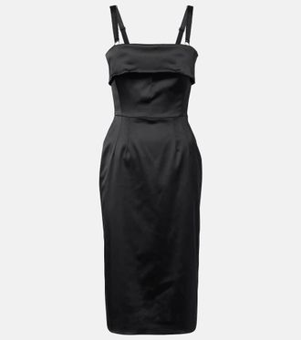 Dolce & Gabbana Robe midi en satin