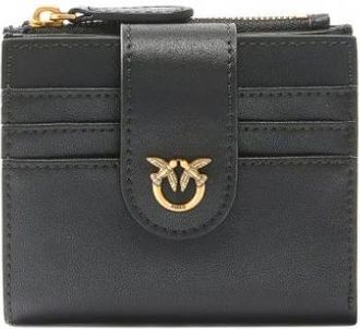 Pinko Pinko, Femme, Accessoires, Noir, Taille: ONE Size Portefeuille Multi Usage