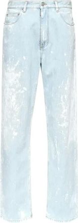 Maison Margiela Homme, Jeans, Bleu, Taille: W33 Pantalone 5 tasche