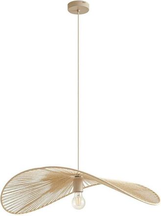 Lindby Suspension &agrave; intensit&eacute; variable Valdorin en papier pour salon & salle &agrave; manger
