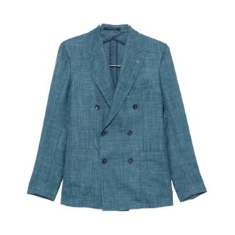 Tagliatore Homme, Costumes, Bleu, Taille: L Costume en Laine Vierge