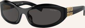 Miu Miu Sonnenbrille mu14zs schwarz