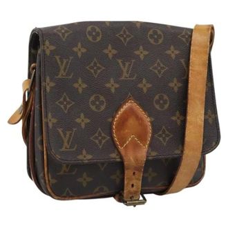 Louis Vuitton unisex, Pre-owned, Brun, Taille: ONE Size Sac bandouli&egrave;re Cartouchiere MM Pre-owned