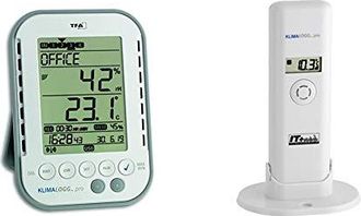 TFA Dostmann Klimalogg Pro Profi-Thermo-Hygrometer, 30.3039, mit Datenlogger-Funktion & Temperatur Sender für Klimalogg Pro Kat.-Nr. 30.3181.IT