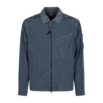 C.P. Company Chrome-R Overshirt - - Jackets - Herren - Blau - XL