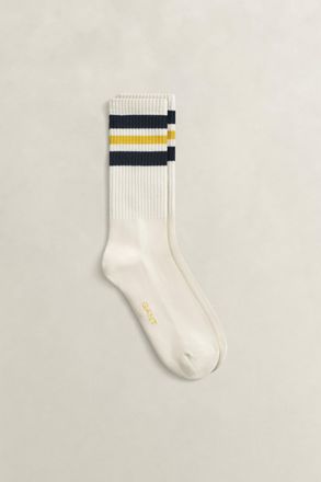 GANT Herren Gestreifte Sportsocken (43-45) MARINE