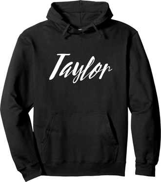 Taylor Calligraphy Pullover Hoodie
