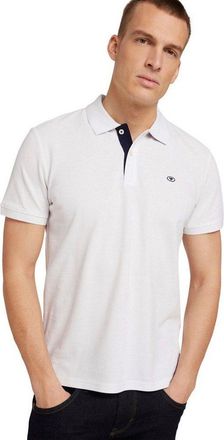 Tom Tailor Poloshirt mit Knopfleiste und Logo
