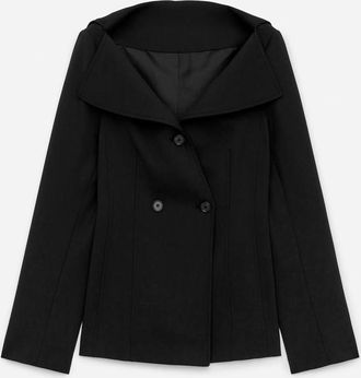 Arket Off-Shoulder-Blazer -Schwarz