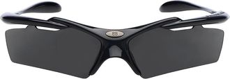 Balenciaga lunettes de soleil &agrave; monture rectangulaire - Noir