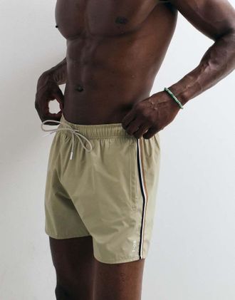 HUGO BOSS BOSS - Bodywear Iconic - Short de bain - Beige fonc&eacute;-Neutral