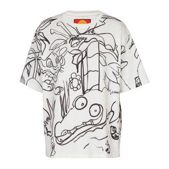 Balmain Femme, Tops, Blanc, Taille: 38 FR Disney x : The Lion King - Loose-fitting printed T-shirt for precocious children