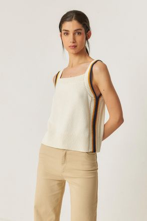 SKFK Damen vegan T-Shirt Loa Beige