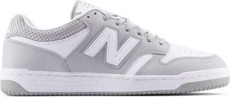 New Balance Herren 480 in Grau/Wei&szlig;, Wildleder/Mesh, Gr&ouml;&szlig;e 37.5
