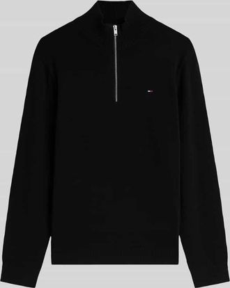 Tommy Jeans Slim Fit Troyer aus reiner Baumwolle