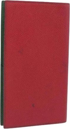 Herm&egrave;s Pre-owned Couverture agenda - Femme - Pre-owned - Rouge - Taille: ONE Size