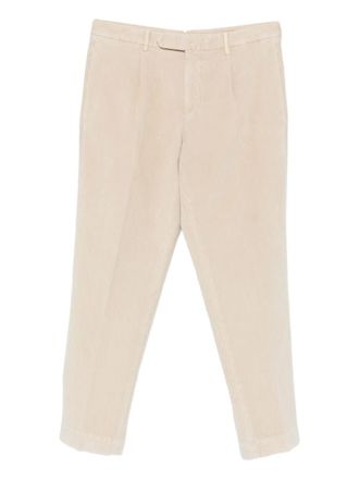Dell'Oglio Cordhose mit Falten - Nude