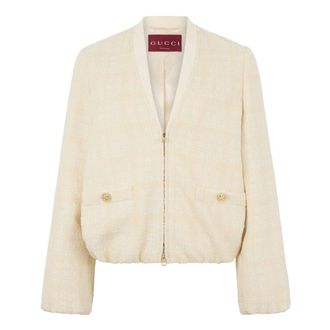 Gucci Damen, Jacken, Beige, SGr&ouml;&szlig;e