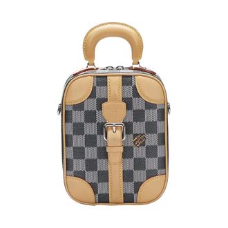 Louis Vuitton Pre-owned Mini Azur Canvas Crossbody Bag - - Pre-owned - Damen - Grau - ONE SIZE