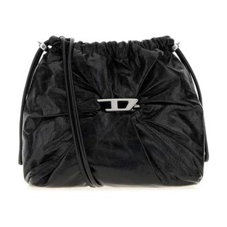 Diesel Scrunch-D Bucket - - Bags - Damen - Schwarzk - ONE SIZE