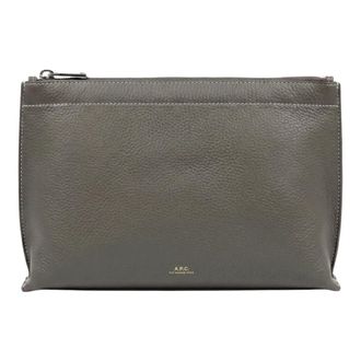 A.P.C. Neige Clou Pouch - - Bags - Herren - Grau - ONE SIZE