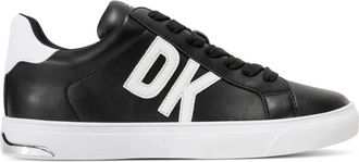 DKNY Dkny, Femme, Chaussures, Noir, Taille: 40 EU Abeni Logo Low-Top Baskets