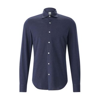 Finamore Chemises Casual - Homme - Chemises - Bleu - Taille: 2XL