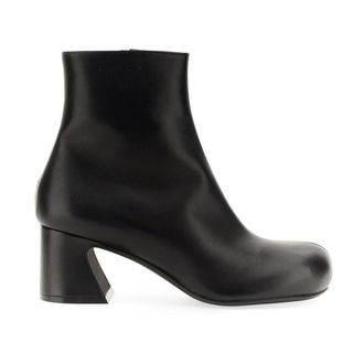 Marni Block Heel Ankle Boots - - Shoes - Damen - Schwarzk - 38 1/2 EU