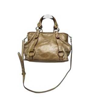 Miu Miu Handbag Pre-owned - Femme - Pre-owned - Jaune - Taille: ONE Size