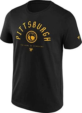 Fanatics T-shirt NHL Pittsburgh Pirates College Stamp - Couleur : noir, Noir, S