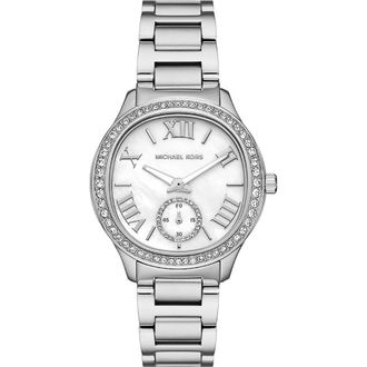 Michael Kors Sage Damen Silberne Uhr MK4807