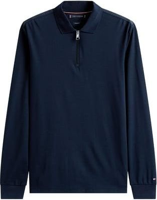Tommy Hilfiger Baumwoll gerade schneidet Polo - Blau