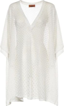Missoni Femme, Robes, Blanc, Taille: 36 FR Short Cover Up