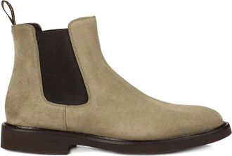 Doucal's Chelsea-Boots aus Wildleder - Nude
