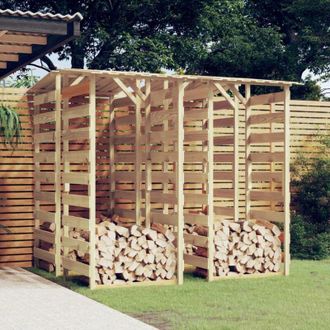 vidaXL Vidaxl - Pergolas avec toits 4 pcs 100x90x200 cm Bois de pin impr&eacute;gn&eacute;