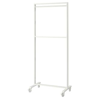 IKEA MITTZON Gestell+Rollen/Kleiderst./Ablage