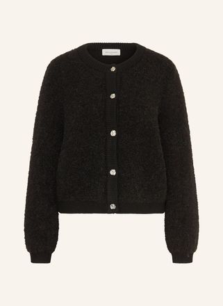 Moss Copenhagen Msch Copenhagen Strickjacke Mschnerida Aus Boucl&eacute; schwarz