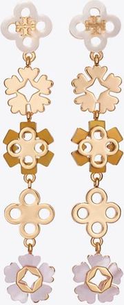 Tory Burch Lineare Forget Me Not Ohrringe