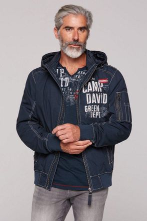 Camp David Outdoorjacke mit &Auml;rmeltasche