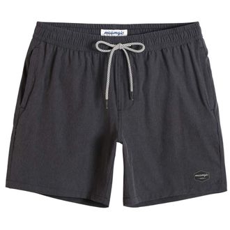 Maamgic Herren 4 Way Stretch Badehose Badeshorts Schnelltrocknend Badeshorts Kurz Beachshorts f&uuml;r Strand und Wassersport MEHRWEG Pur Dunkelgrau,XXL