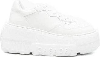 Casadei Femme, Chaussures, Blanc, Taille: 38 EU Nexus Baskets