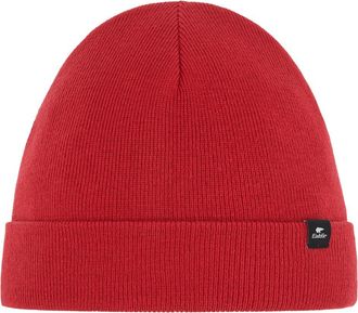 Eisb&auml;r M&uuml;tze Herren & Damen Skater 2.0 Rot - Urbane Beanie Unisex warme 2 Lagen Strickm&uuml;tze mit Umschlag atmungsaktive Haube sportlich l&auml;ssiger Style aus &Ouml;st