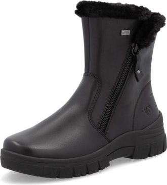 Remonte Damen D0E78 Stiefelette, Schwarz, 43 EU
