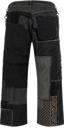 Junya Watanabe Patchwork Jeans - Black