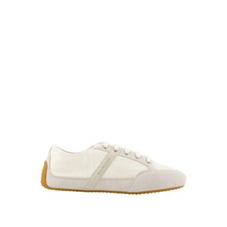 Givenchy Slim Sneakers aus Nylon und Wildleder - - Shoes - Herren - Wei&szlig; - 43 EU