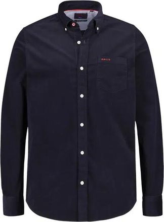 N.Z.A. Herren Hemden blau Cord