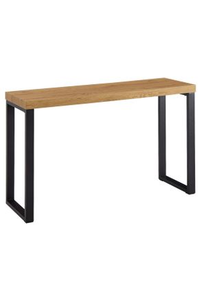 MID.YOU Mid.you Konsolentisch, Braun, Holzwerkstoff, rechteckig, U-Form, 39x75.5x120 cm, einfacher Aufbau, Wohnzimmer, Wohnzimmertische, Konsolentische