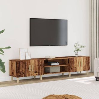 vidaXL Vidaxl - Meuble tv vieux bois 180x31,5x40 cm bois ding&eacute;nierie