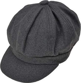 ZLYC ZYLC - Casquette Unisexe Chaude - pour lhiver - Design Classique - avec visière, Gris foncé, Taille Unique