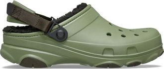 Crocs gef&uuml;tterte Clogs All Terrain in Cargo-Gr&uuml;n